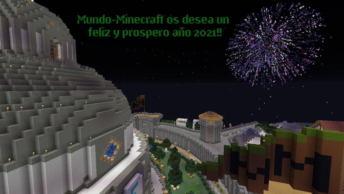 La comunidad Mundo-Minecraft os desea un feliz y prospero año ...